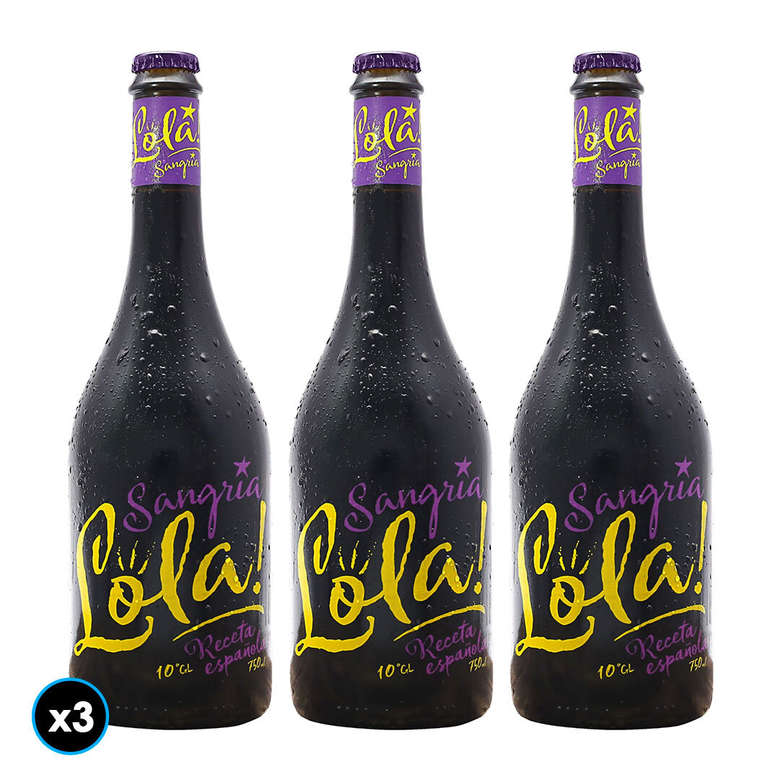 Booz.cl: 3x Sangria Lola 750cc