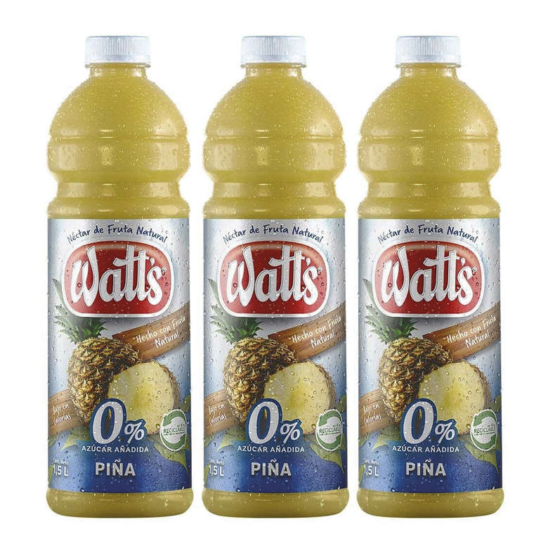 Booz.cl: 3x Jugo Watts Piña Light 1,5 Litros
