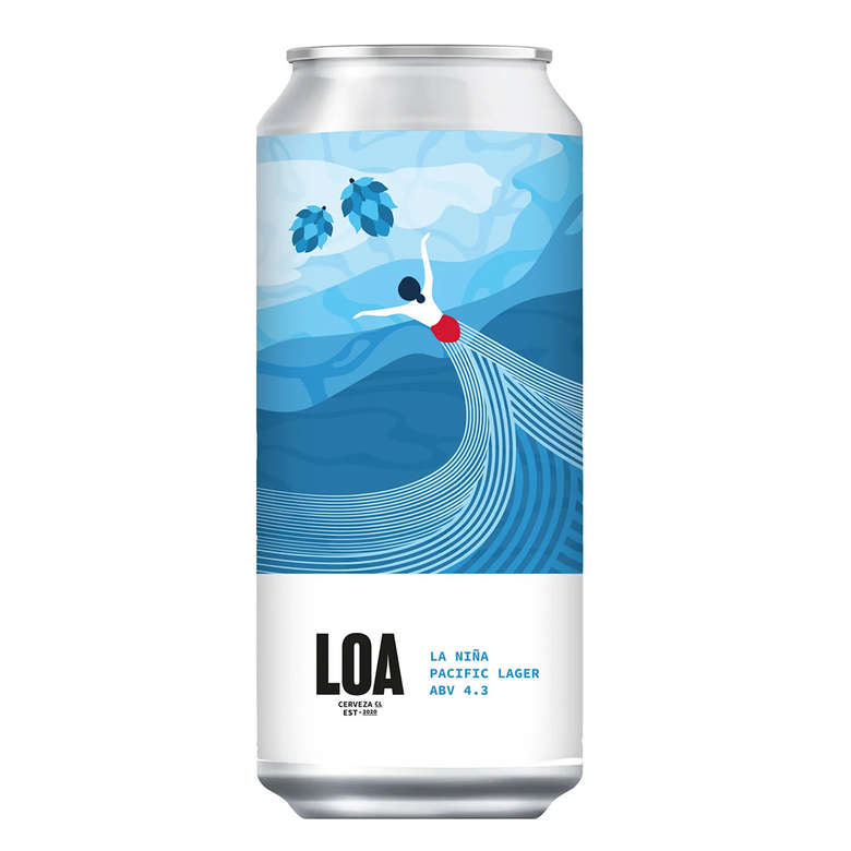 Booz.cl: Cerveza Loa La Niña Pacific Lager 470cc