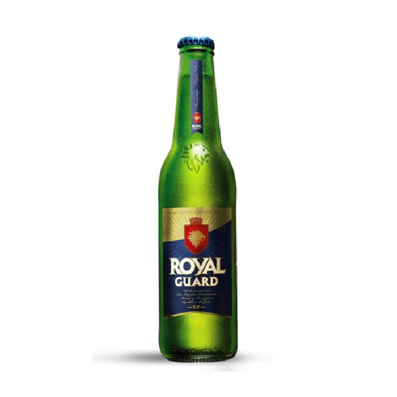 Cerveza Royal Guard en Botella 355cc