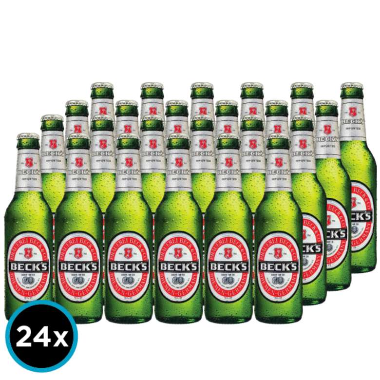 Booz.cl: 24x Cerveza Becks en Botella 275cc