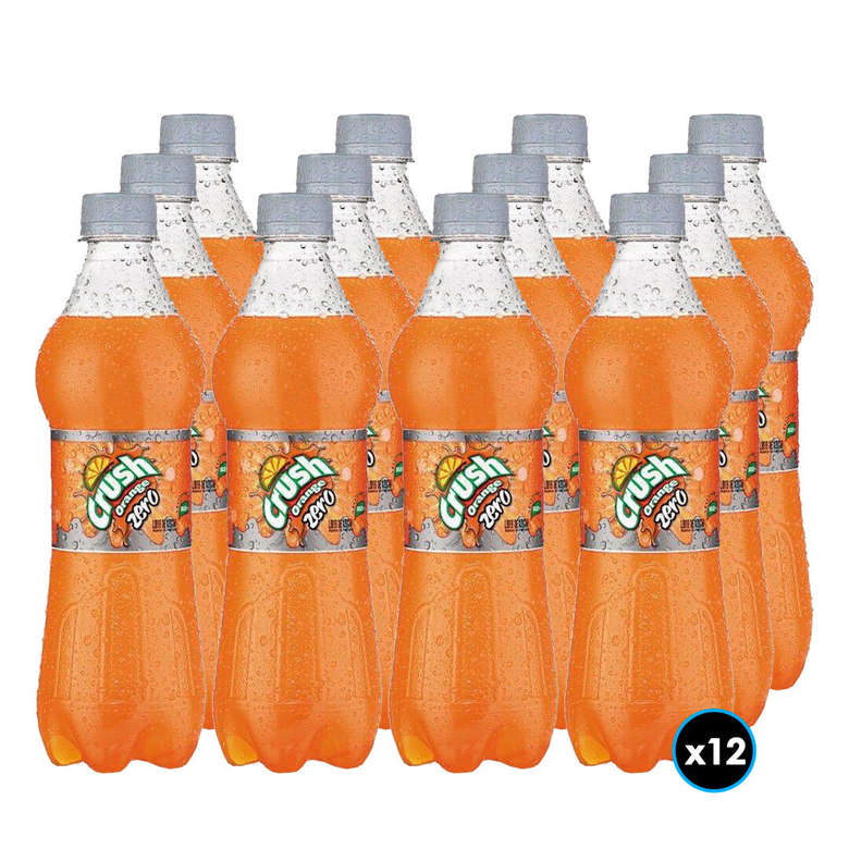 12x Bebida Crush Zero 500cc