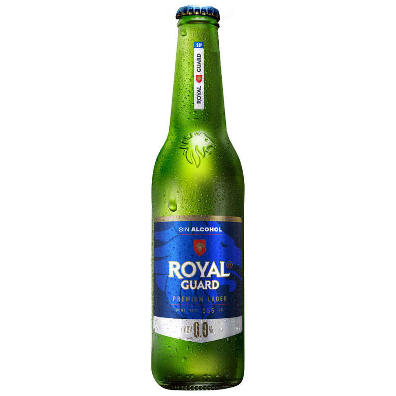 Booz.cl: Cerveza Royal Guard Cero Botella 355cc