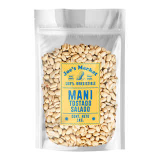 Maní Joes Market Tostado Salado 1 Kg