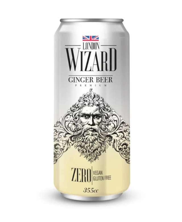 Booz.cl: Bebida London Wizard Ginger Beer Zero 355cc