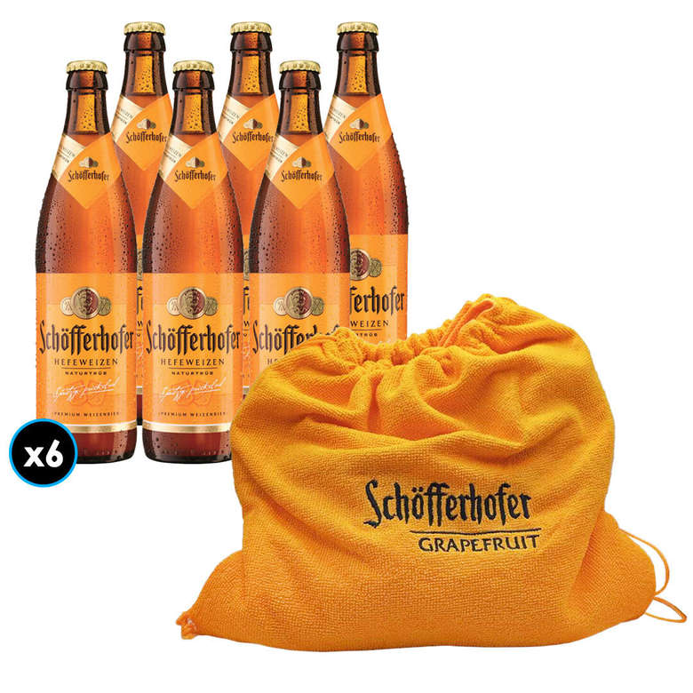 Booz.cl: PACK SCHOFFER N°4: 6x Cerveza Schofferhofer Hefeweizen Botella ...