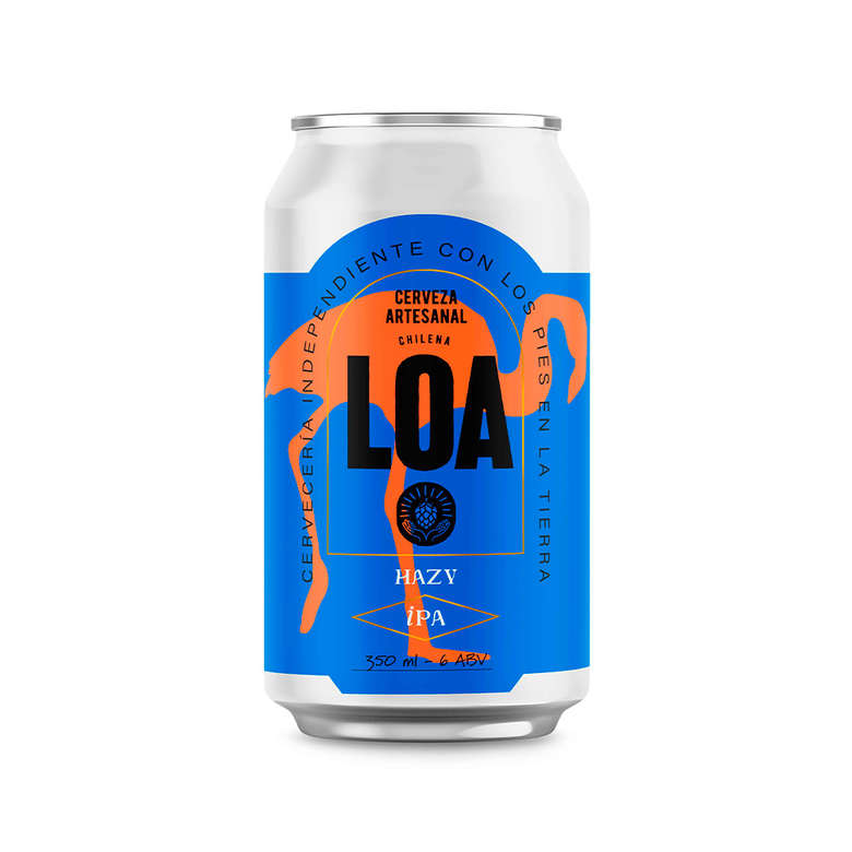 Booz.cl: Cerveza Loa Hazy IPA Lata 350cc