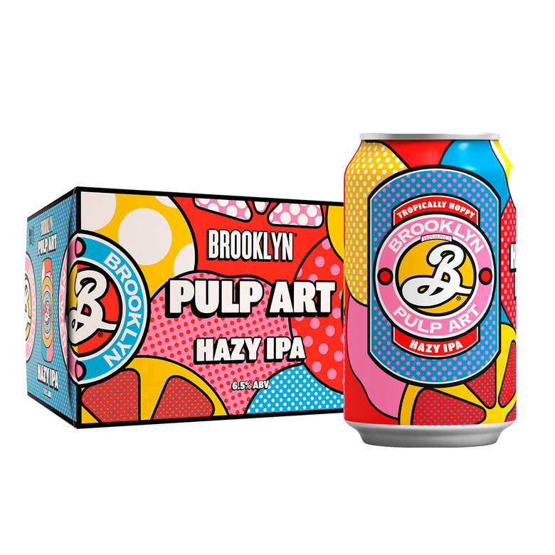 Booz.cl: Cervezas Brooklyn Pulp Art Hazy IPA 355cc