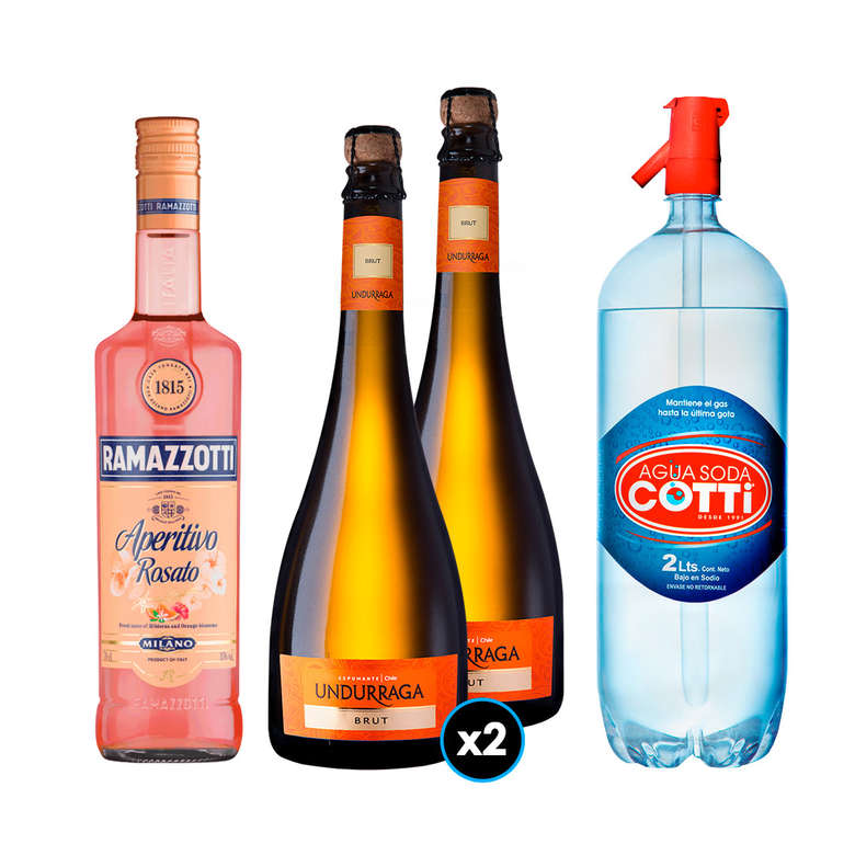 Booz.cl: PACK SPRITZ PERFECTO (RAMAZZOTTI - UNDURRAGA): 1x Licor ...