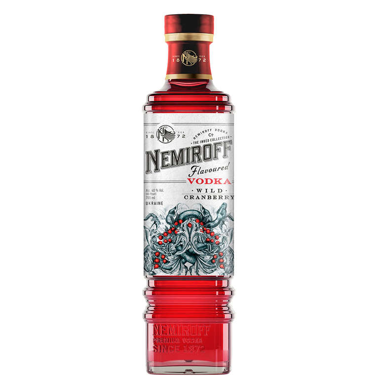 Booz.cl: Vodka Nemiroff Wild Cranberry 700cc 40º alc.