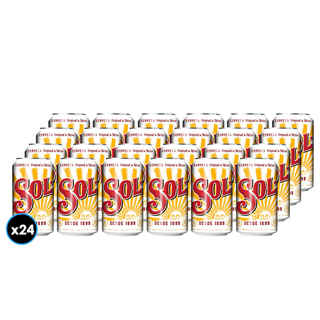 24x Cerveza Sol Lata 350cc