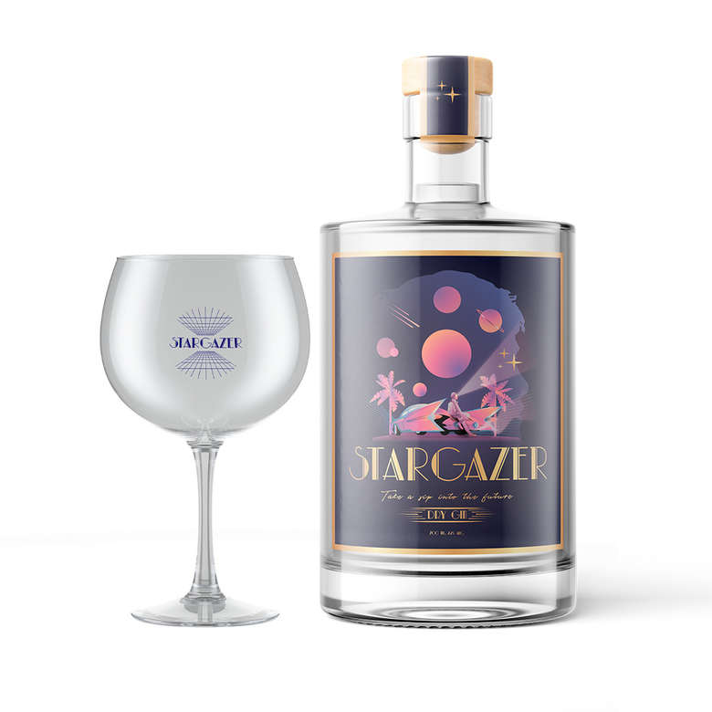 Booz.cl: PACK STARGAZER® Nº1: 1x Stargazer® Gin 700cc 42º alc. + 1x ...