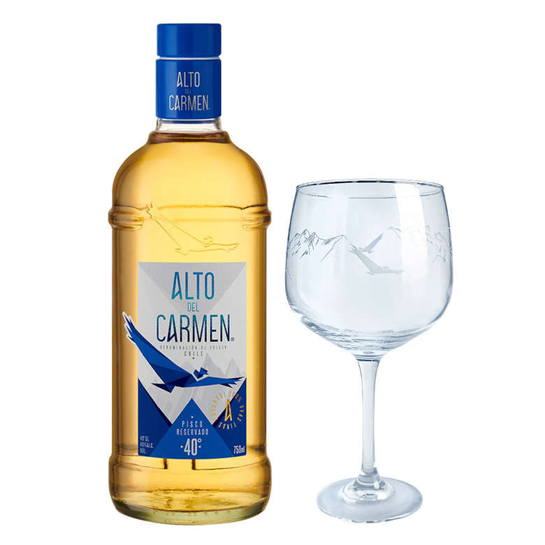 PACK ALTO DEL CARMEN RESERVADO: 1x Pisco Alto del Carmen Reservado ...