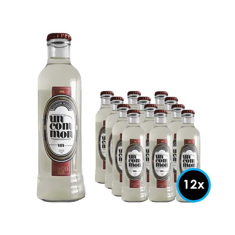 Booz.cl: 12x Bebida Premium Uncommon Ginger Beer 200cc