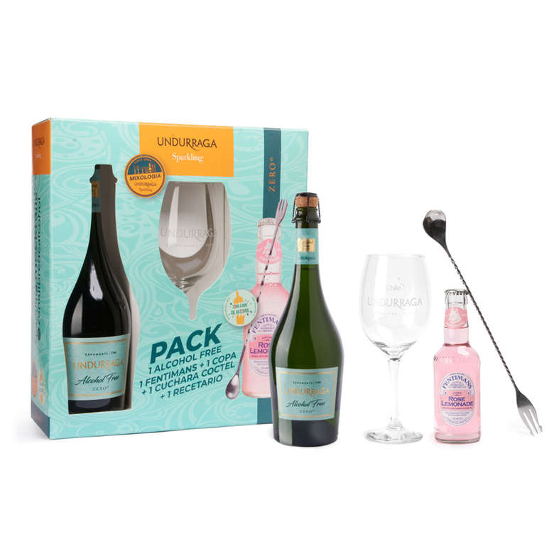 Booz.cl: Kit Espumante Undurraga Sin Alcohol