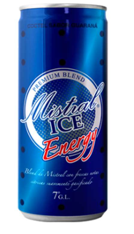 Booz.cl: Mistral Ice Energy en Lata 310cc